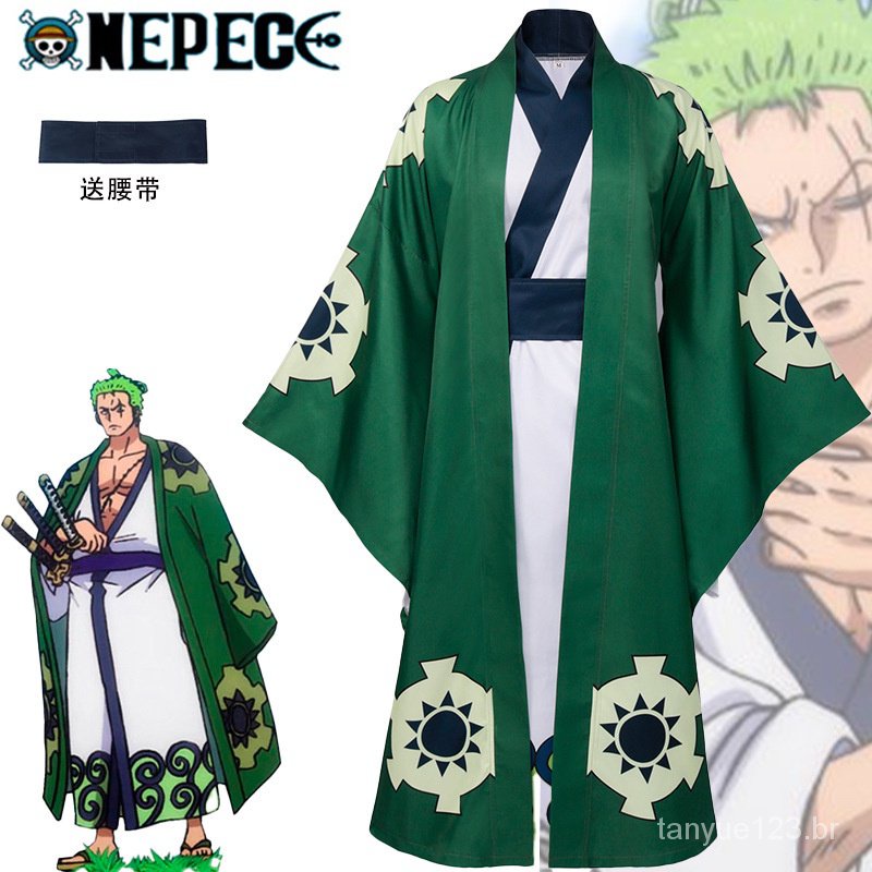 One Piece and Kingdom Cosplay Sauron Shilang Roupão Cos Traje Festival ...