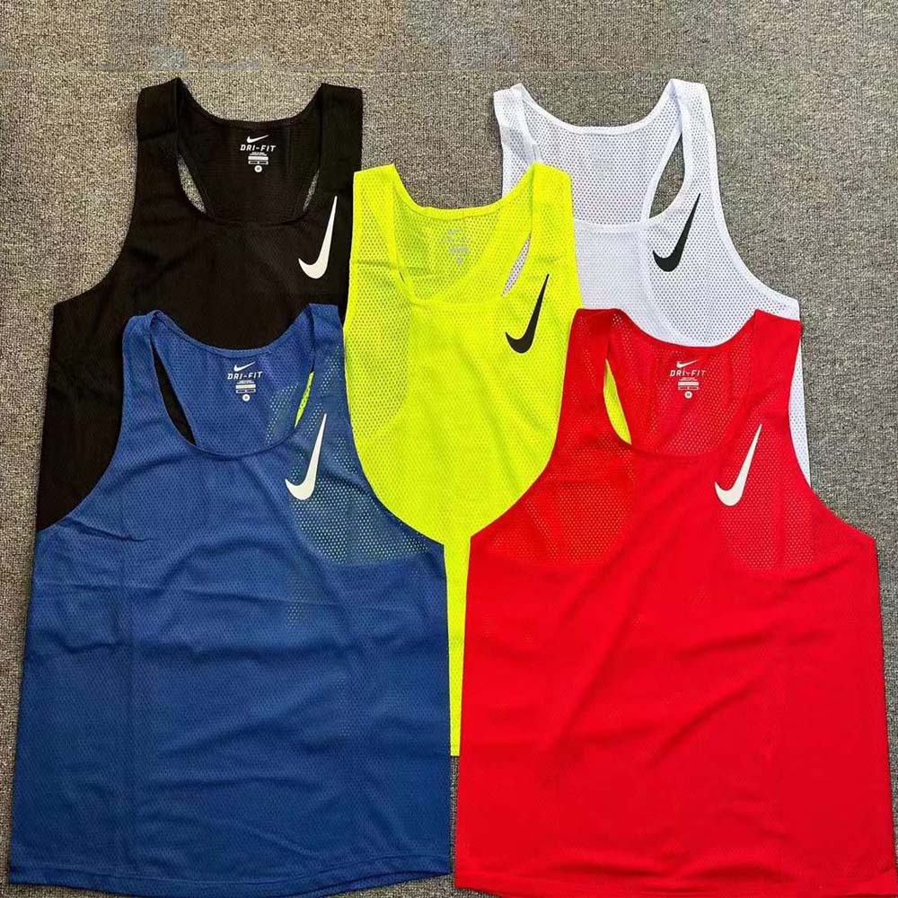 Singlet De Corrida Masculina Quick Dry Top Sleeveless Elástico ...