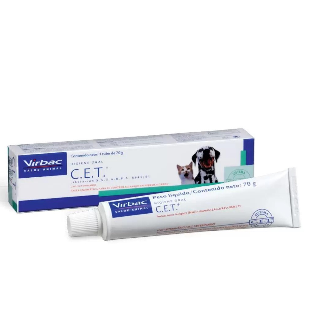 Creme Dental Virbac C.E.T 70g | Shopee Brasil
