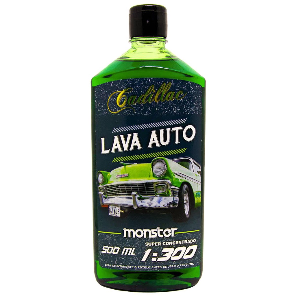 Lava Auto Monster Super Concentrado 500ml - Cadillac | Shopee Brasil