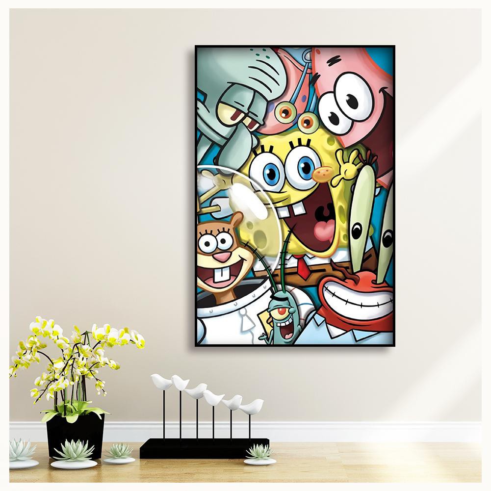Figura De Desenho Animado Furadeira Completa Pintura Com Diamante ...