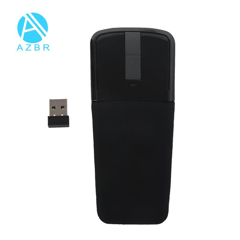 2.4Ghz Foldable Wireless Mouse Folding Arc Touch Slim Mouse Computer ...