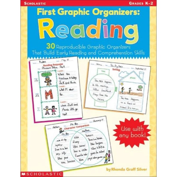 Livro - First Graphic Organizer - Reading | Shopee Brasil