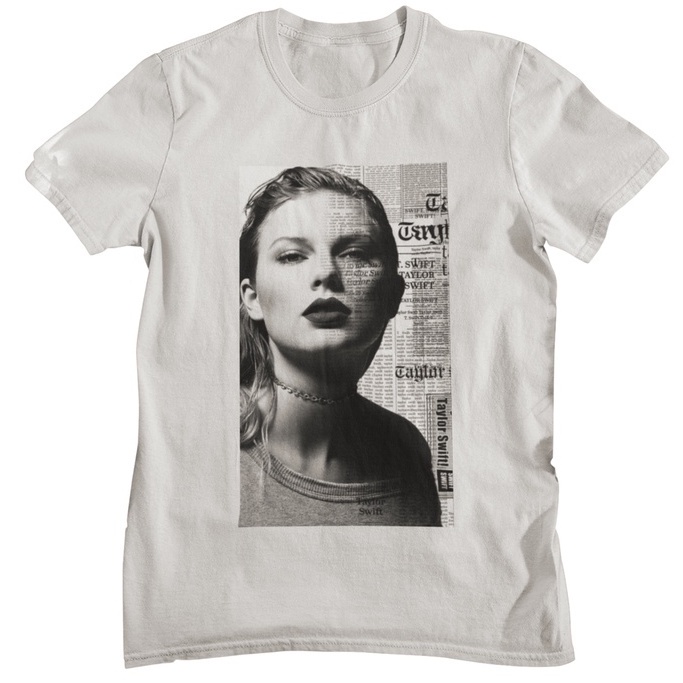 Camiseta Taylor Swift Reputation Pop Unissex JVVN | Shopee Brasil