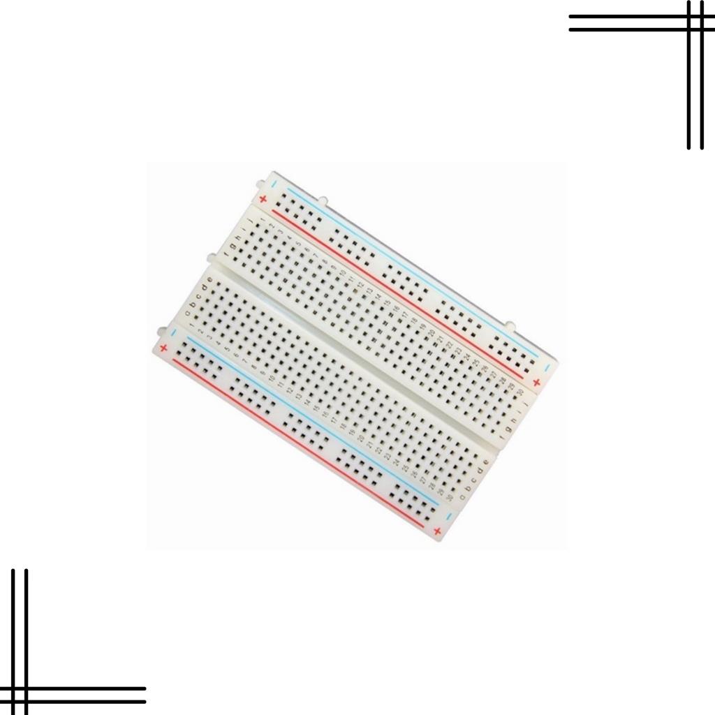 5 x Protoboard Breadboard 400 Pontos Furos Pinos | Shopee Brasil