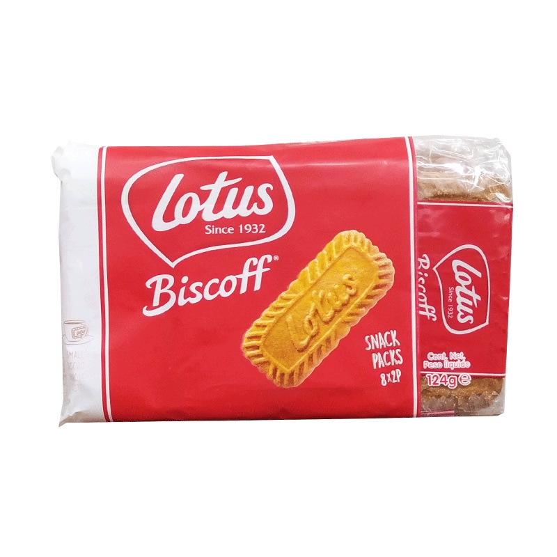 Biscoito Bolacha Belga Lotus Biscoff Caramelizado 124g | Shopee Brasil
