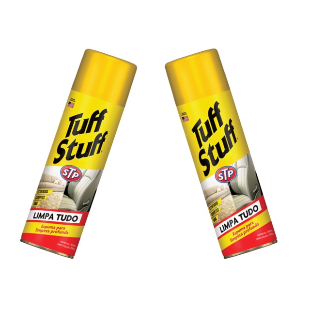 KIT C/ 2 Tuff Stuff Limpa Banco Sofa Teto Automotivo | Shopee Brasil