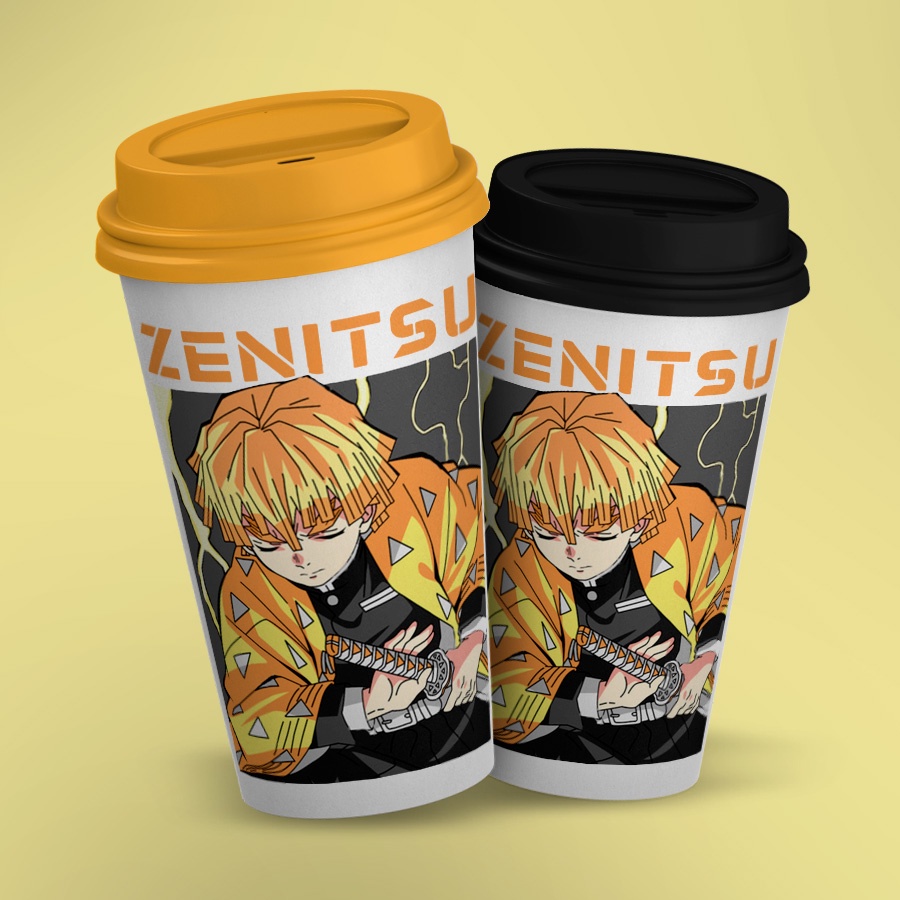 Copo ECO Bucks Zenitsu - Demon Slayer | Shopee Brasil