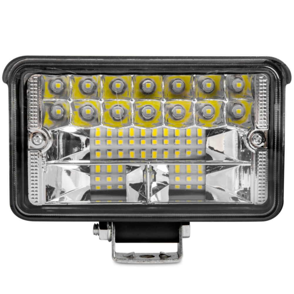 Farol Auxiliar Led Off Road Retangular 4" 36 Led 108W | Shopee Brasil