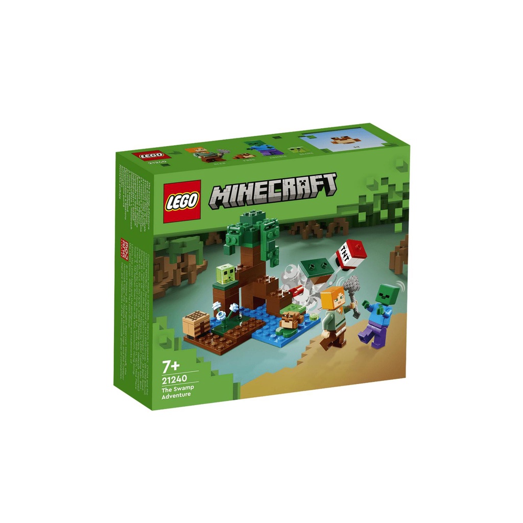 A Aventura no Pântano Lego Minecraft | Shopee Brasil
