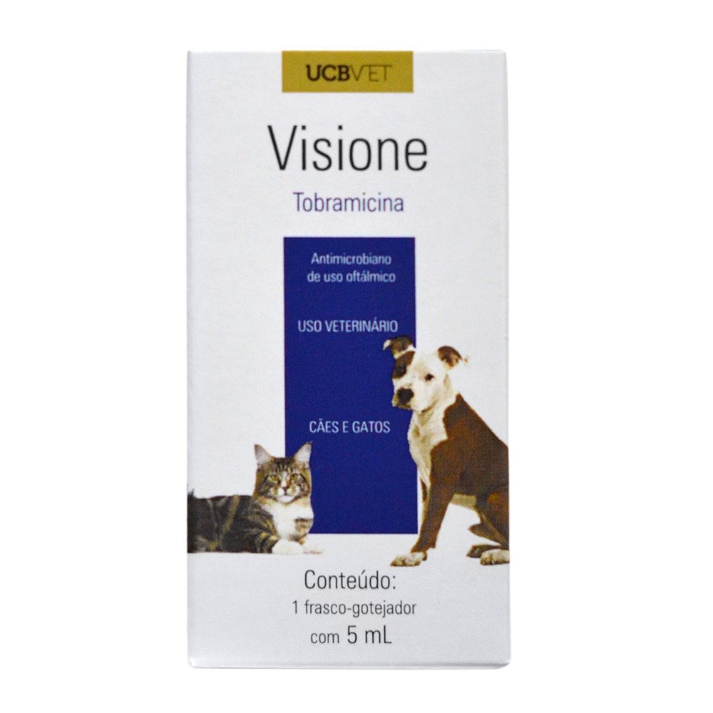 Visione Tobramicina Colírio Pet 5ml | Shopee Brasil