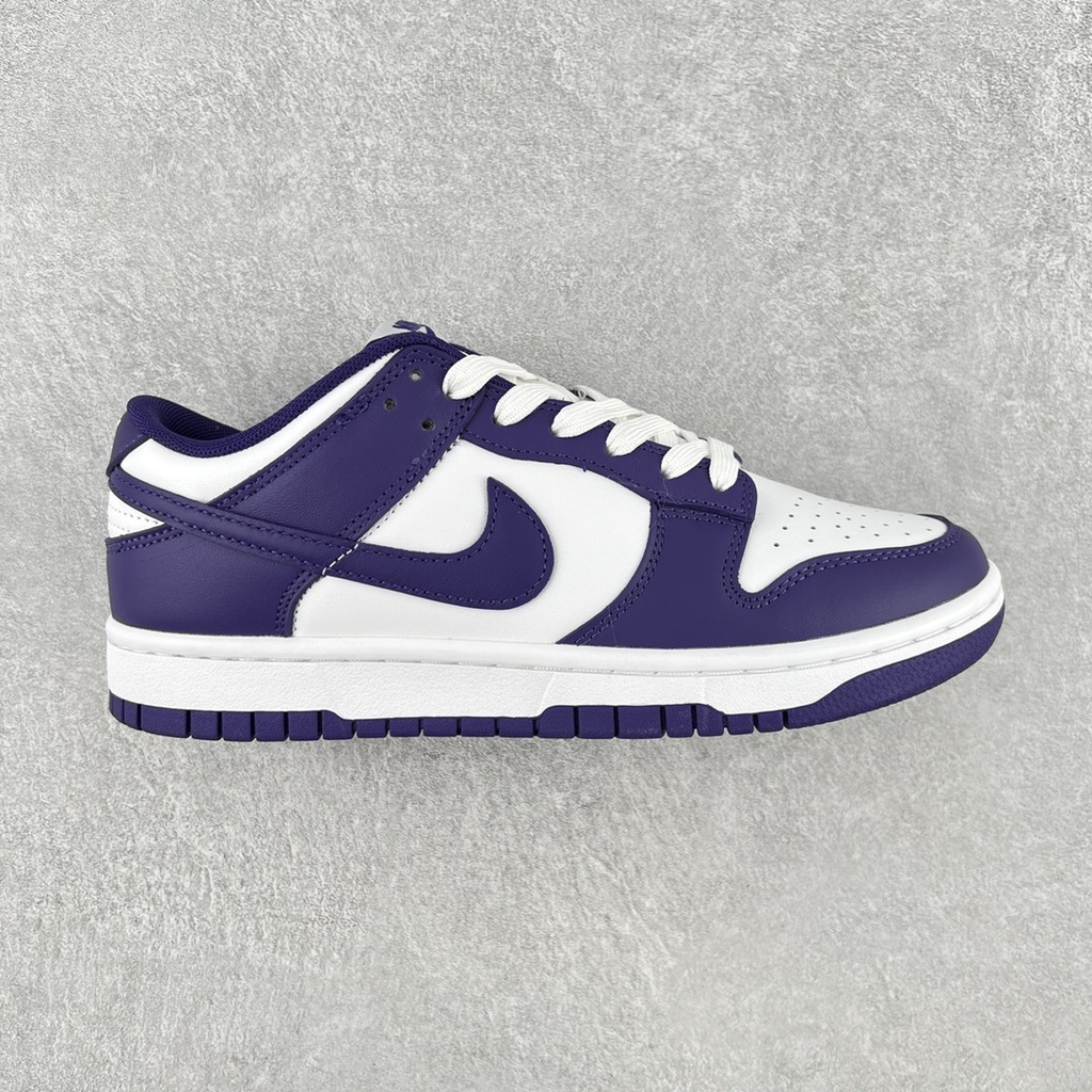 Dunk Low Retro Court Roxo baixo top casual sapatos de tabuleiro branco ...