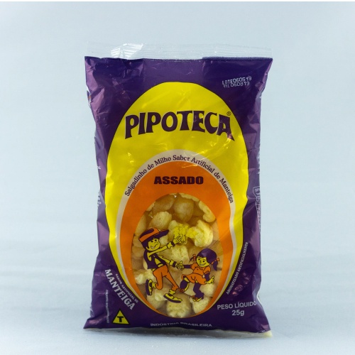 Salgado Pipoteca Sabor Manteiga - 25 gramas Un | Shopee Brasil