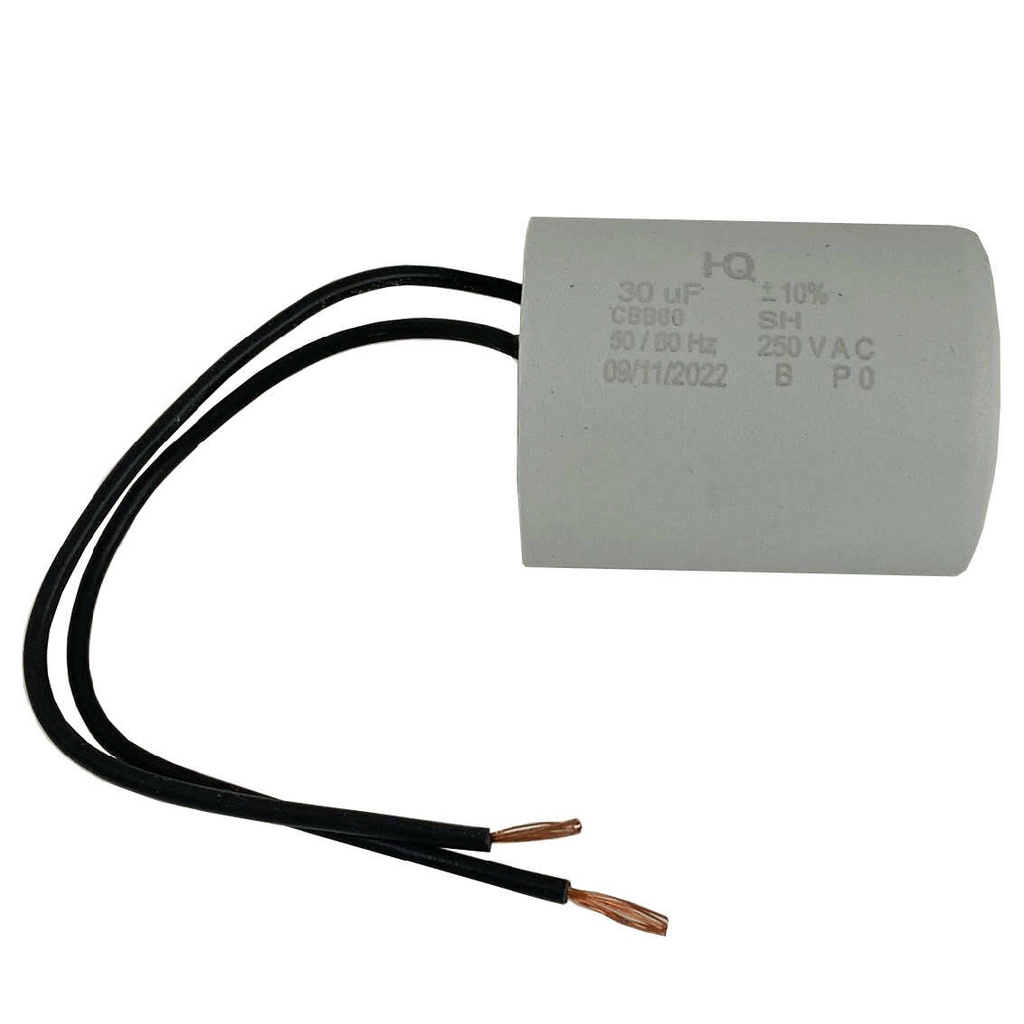 CAPACITOR DE PARTIDA 30UF X 250V - 30UFX250V | Shopee Brasil