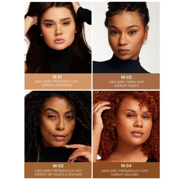 Base Matte Real Filter Cor M-02 - FRAN | Shopee Brasil