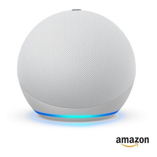 Echo Dot 5 Geraçao Smart Speaker com Alexa - Amazon Glacier White ...