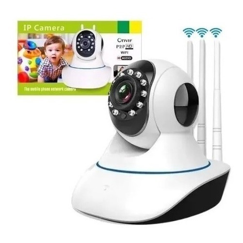 Camera Seguranca 360 Graus Wifi Sistema Yoose Ip C/ Alarme | Shopee Brasil