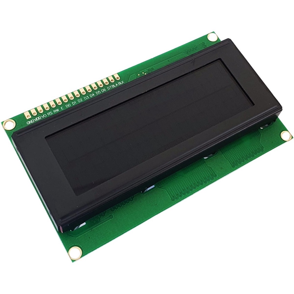 Display Lcd 20x4 2004A - Blacklight Preto Escrita Branca - Ideal para ...