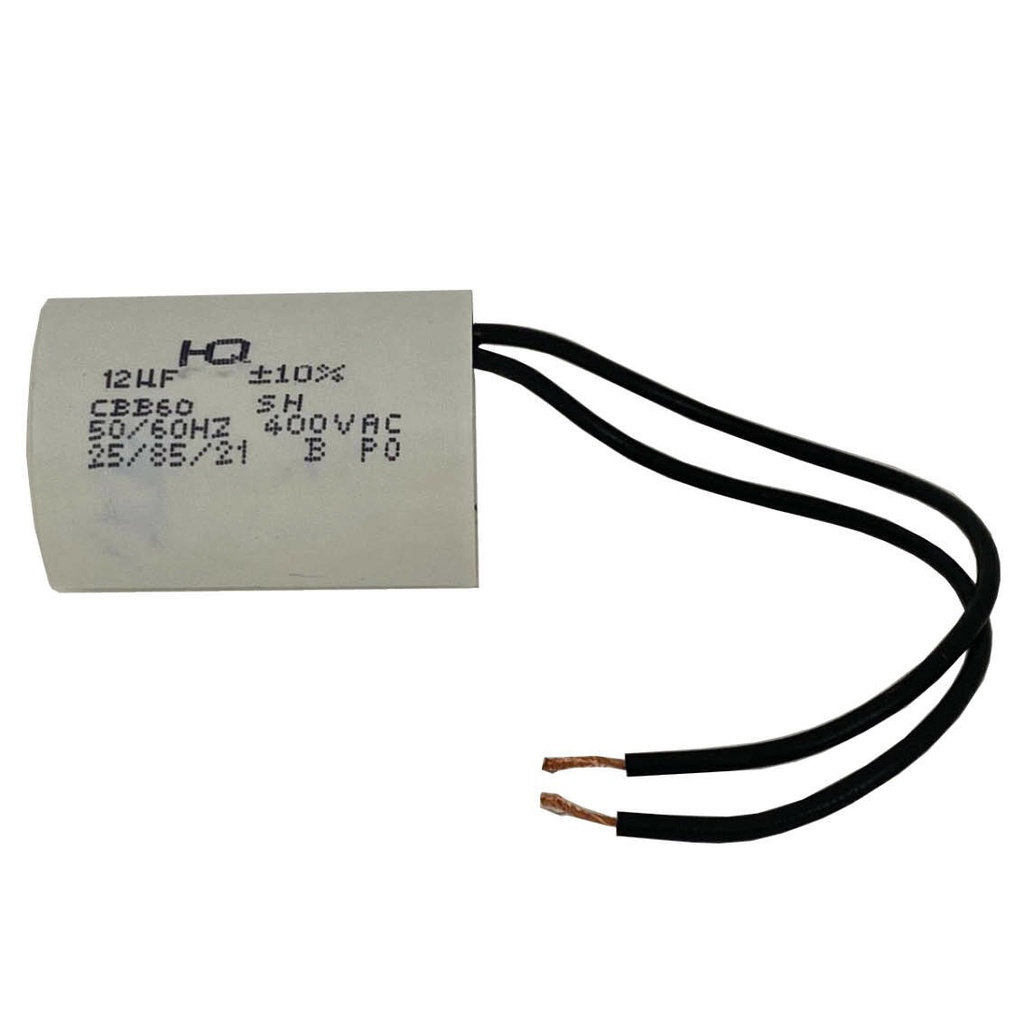 CAPACITOR DE PARTIDA 12UF X 400V - 12UFX400V | Shopee Brasil
