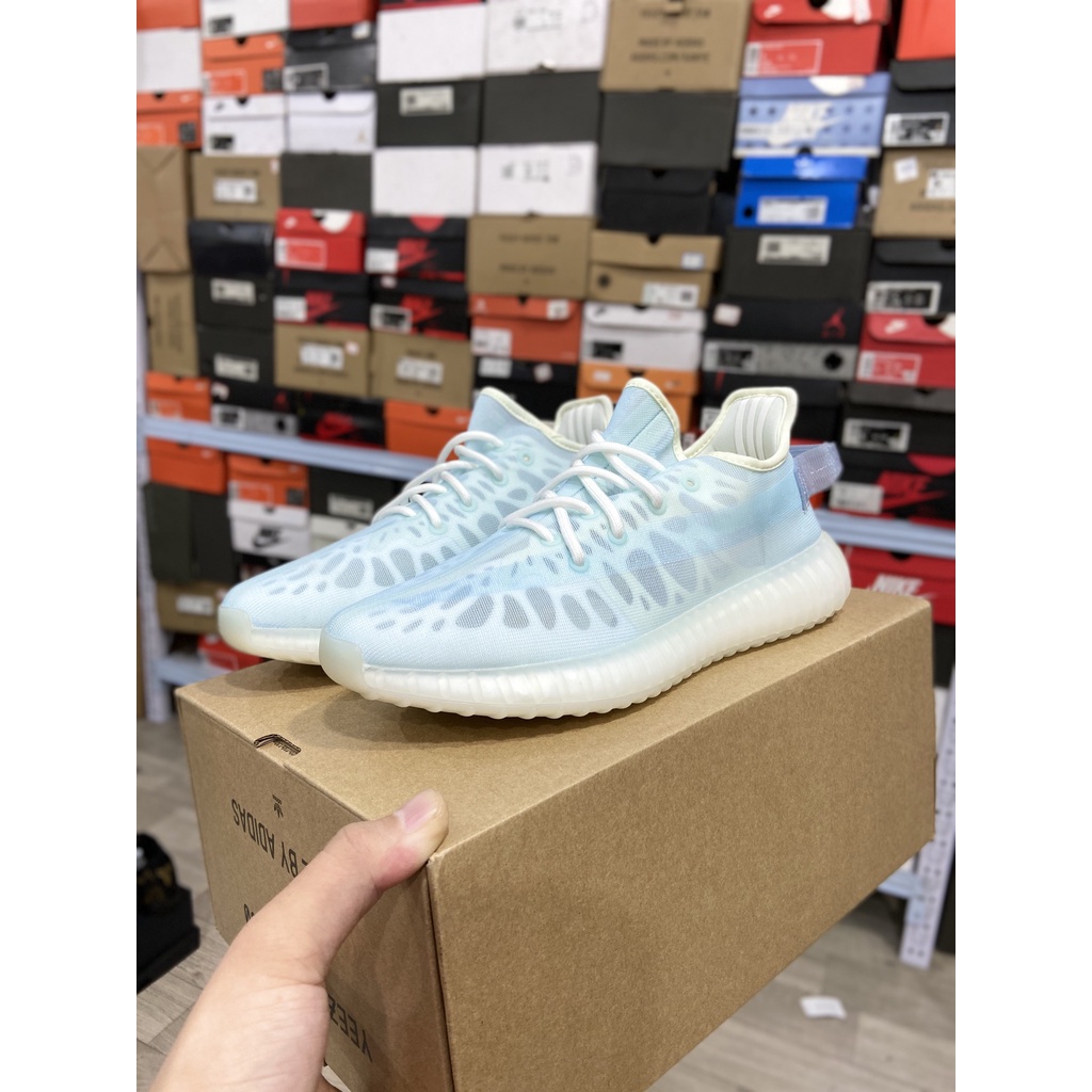 Fornecedor 】'Mono Ice Kasut'sukan Lelaki Yeezy Boost 350 V2 Sapatos ...