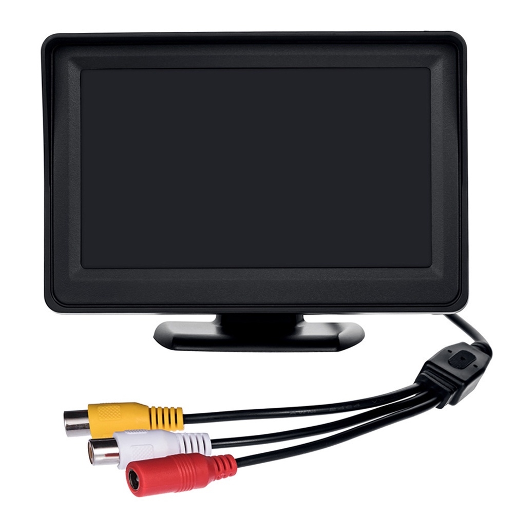 Monitor Lcd Veicular 4,3 Polegadas Monitor de Carro 4,3 Polegadas Monitor De Câmera Veicular ...
