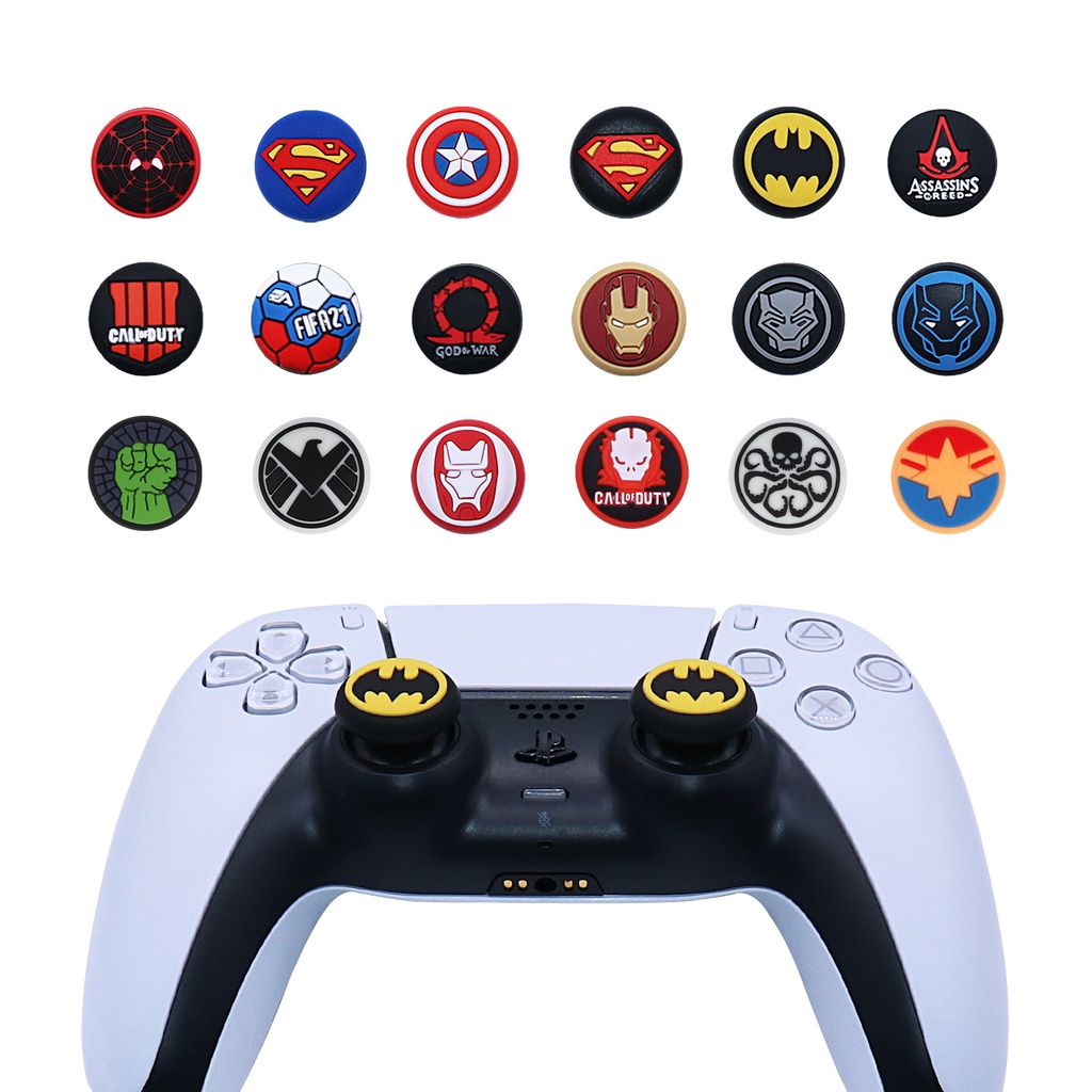 Controlador Marvel Universo Tampas De Silicone Para Playstation PS5 PS4 ...