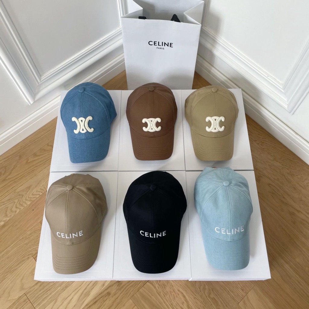 Novo Celine Estilo celin High Version Hat Trendy ins Style All-Match ...