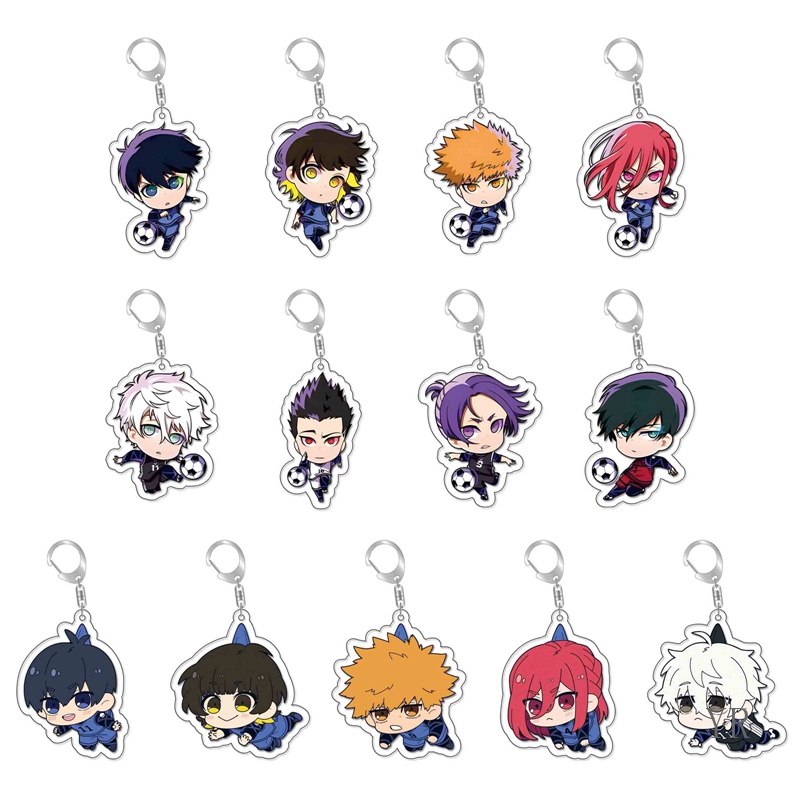 Chaveiro Anime Blue Lock Chigiri Hyouma Isagi Yoichi Bachira Meguru ...