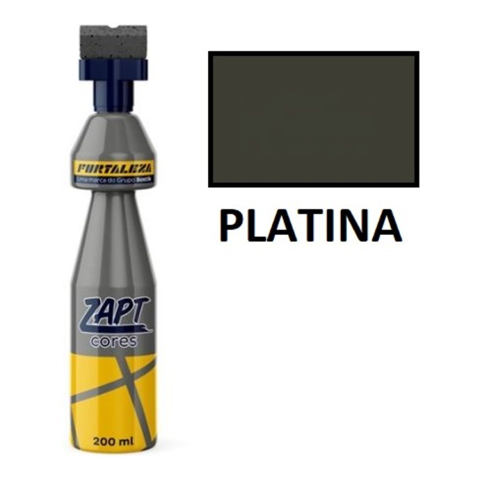 4x Zapt Tinta Para Rejunte 200ml - Cor Platina - Fortaleza | Shopee Brasil