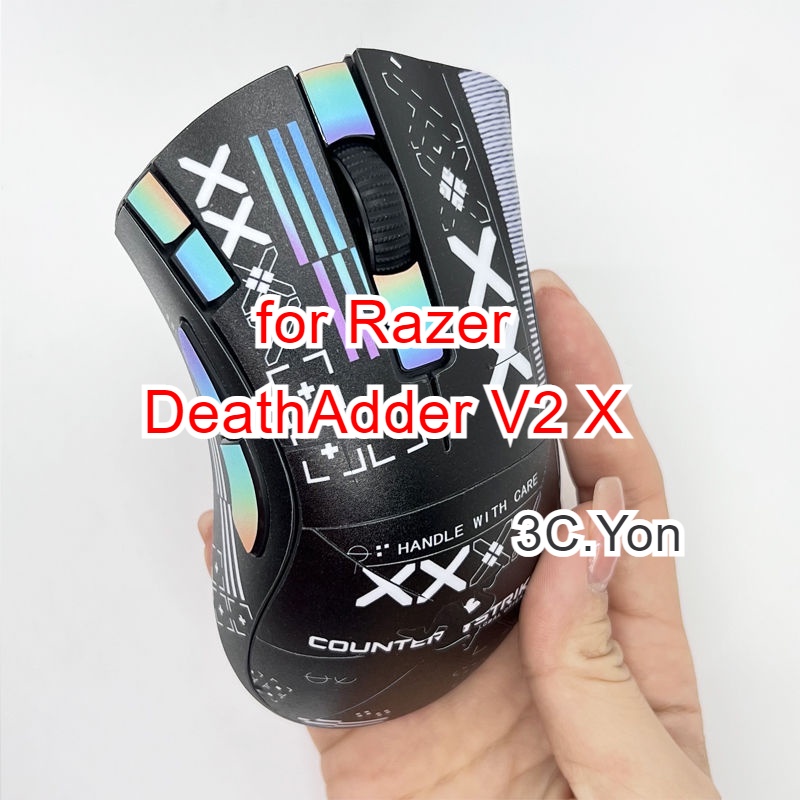 Pele De Rato Para Razer DeathAdder V2 X HyperSpeed Set Sticker Matte ...