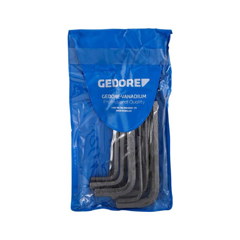 Jogo de Chaves Allen 1,5mm à 10mm 11 Peças - Gedore | Shopee Brasil