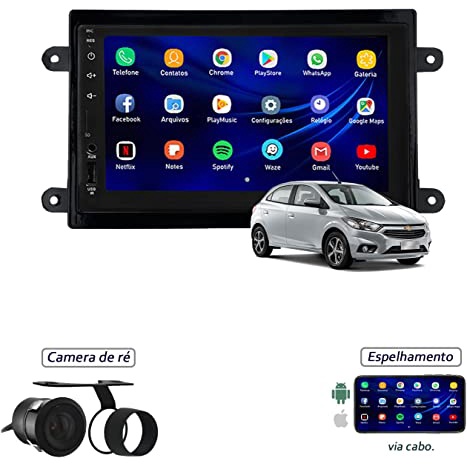 Kit Multimídia Onix Prisma Joy Android 7 Pol - TayTech | Shopee Brasil