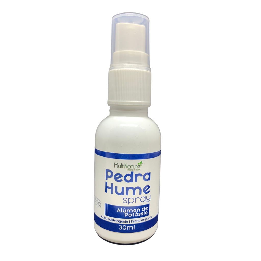 Pedra Hume Alumem De Potássio Antisséptico 30 Ml Multinature | Shopee ...