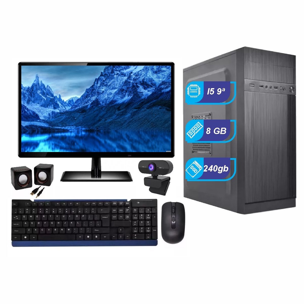 CPU Core I5 9ª Geração, DDR4, SSD, Monitor | Shopee Brasil