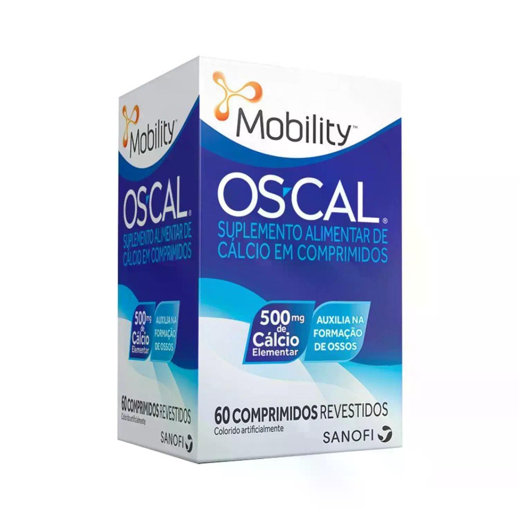 Suplemento Alimentar Os-cal 500mg 60 Comprimidos Revestidos | Shopee Brasil