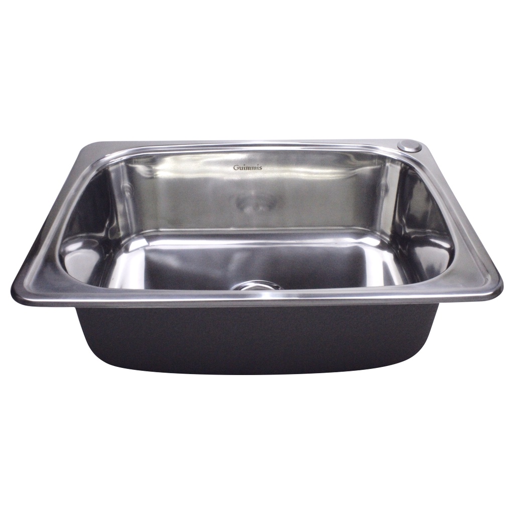 Cuba Simples Inox Pia Cozinha Gourmet Sobrepor Polido - 105T | Shopee ...