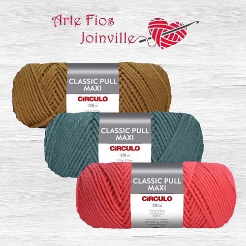 Fio Classic Pull Maxi Circulo 200g | Shopee Brasil