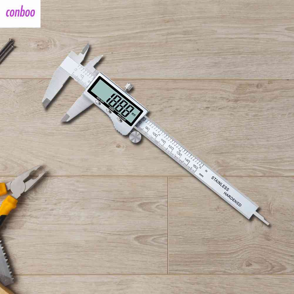 Calibrador Digital Vernier De 150mm Com Tela LCD Grande Para ...