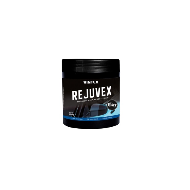 Rejuvex Black Revitalizador de Plásticos Externos - Vintex 400g ...