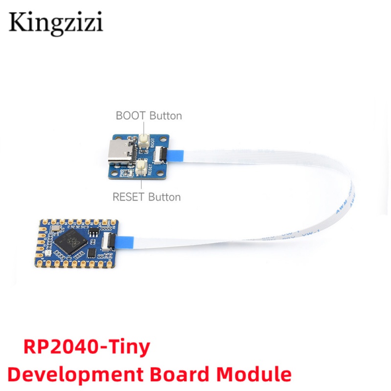 RP2040-Módulo Da Placa De Desenvolvimento RP2040 ZERO Raspberry Pi PICO Interface USB Tipo C ...