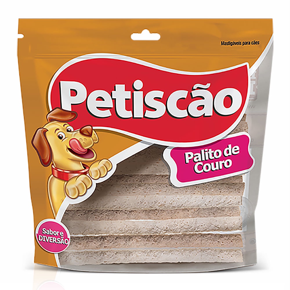 Osso Petiscão Cães Palito de Couro 8mm 500g | Shopee Brasil