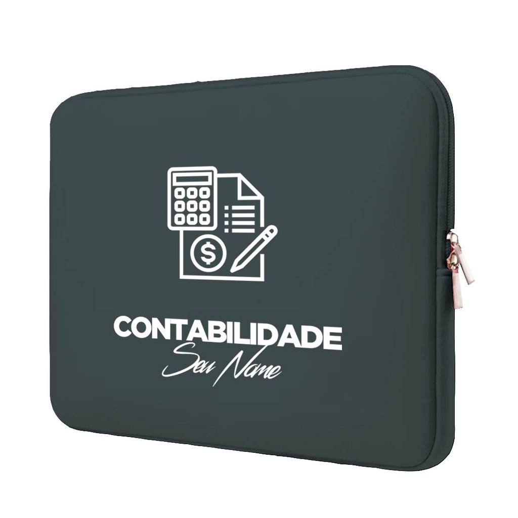 Capa Case Pasta Maleta Notebook Macbook Personalizada Neoprene 15.6/14. ...
