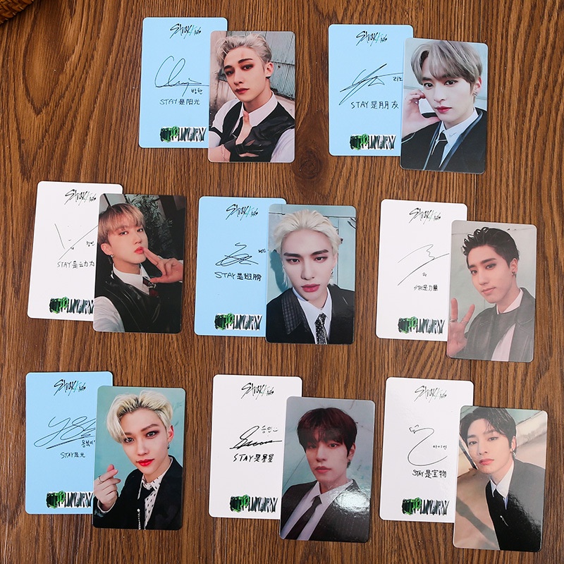 8-11 Pçs/set STRAY KIDS SKZ HOP Photocards MAXIDENT PC Versão Lomo ...