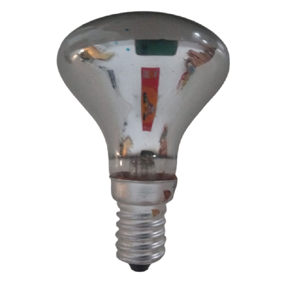 Lampada R39 Refletora 240V 25W E14 Clara para luminarias | Shopee Brasil