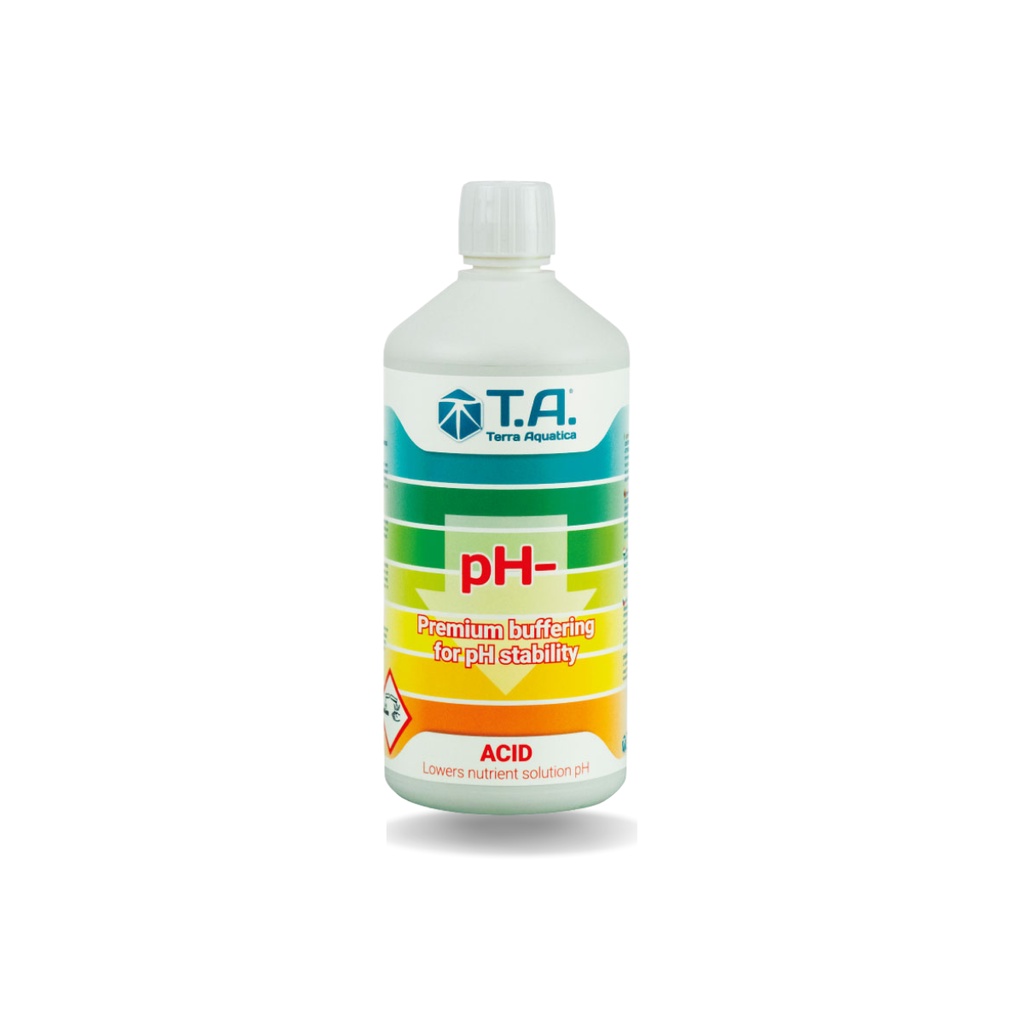 Regulador de PH TA Terra Aquatica pH down (PH -) - 1 Litro | Shopee Brasil