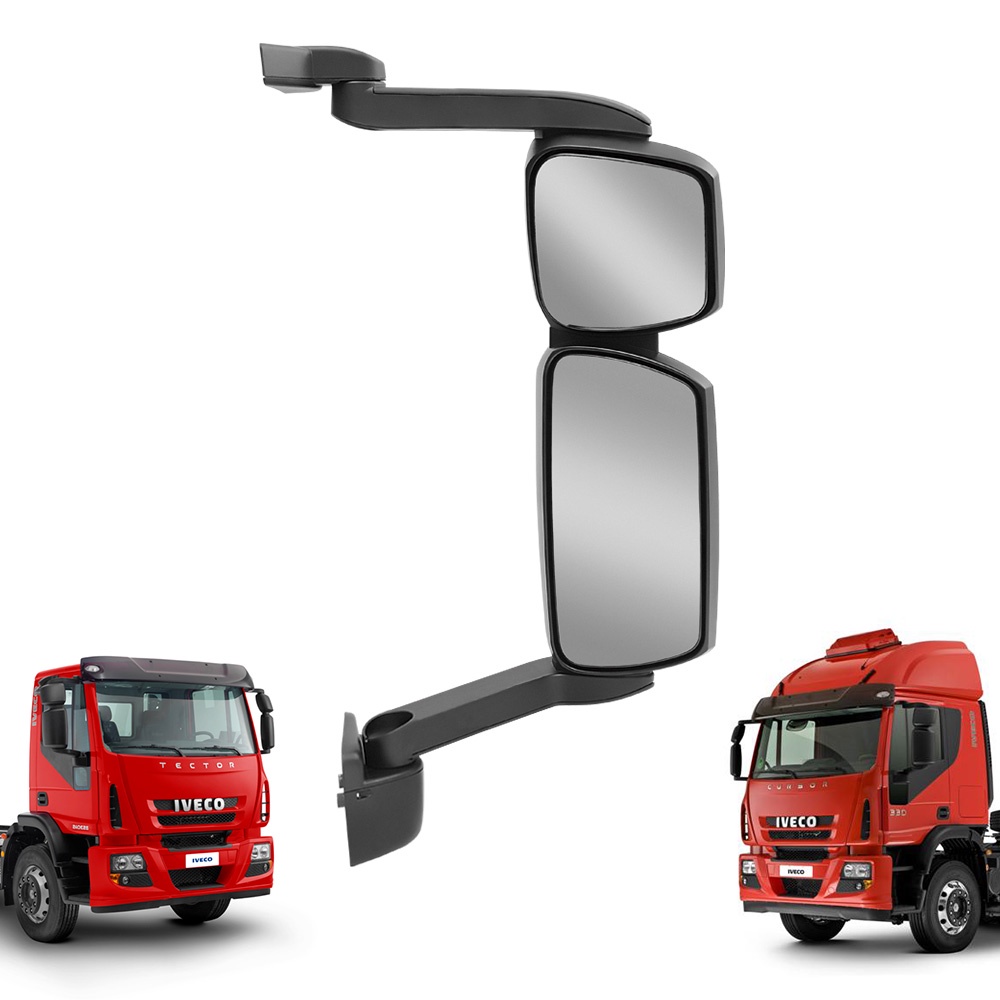 Espelho Retrovisor Iveco Cursor/Tector Lado Direito Convexo | Shopee Brasil