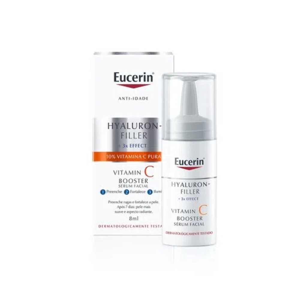 Creme Antirrugas e Antioxidante Hyaluron-filler Vitamin C Booster Eucerin 8ml | Shopee Brasil