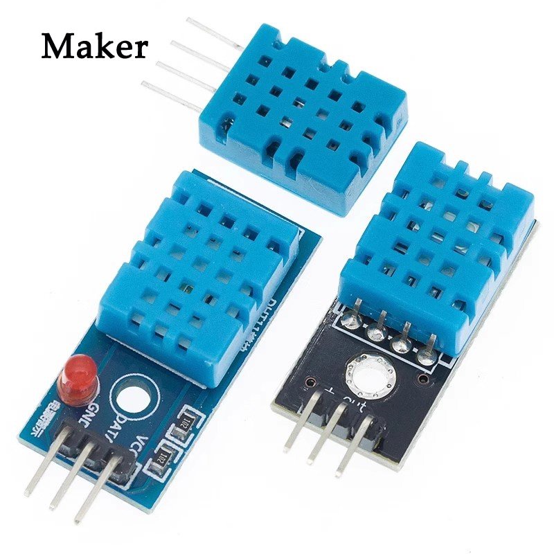 Módulo Sensor Digital Inteligente De Temperatura E Umidade Relativa DHT-11 DHT11 De 3 Pinos ...
