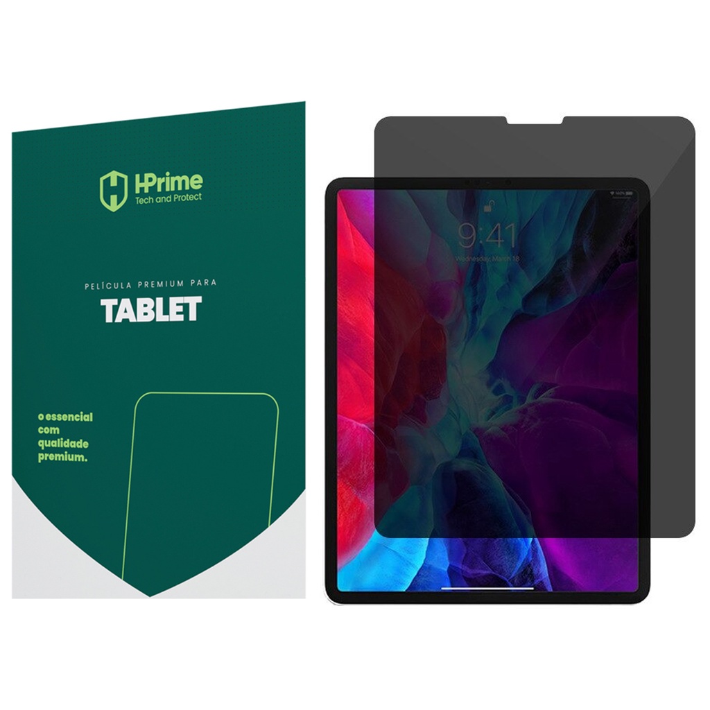 Película HPrime Privacidade Para iPad Pro 12.9 18 20 e 2022 | Shopee Brasil