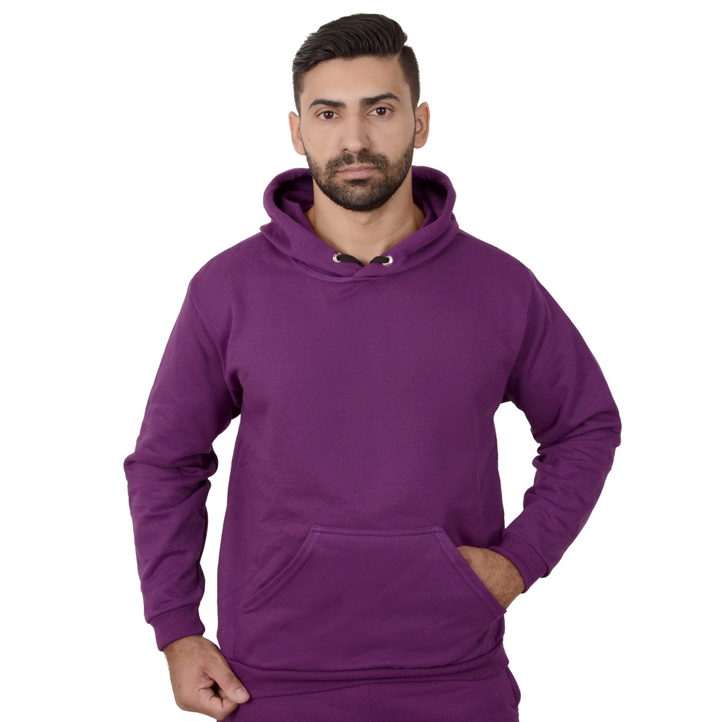 Blusa Liso Moletom Roxo Tecido Quente Luxo AD | Shopee Brasil